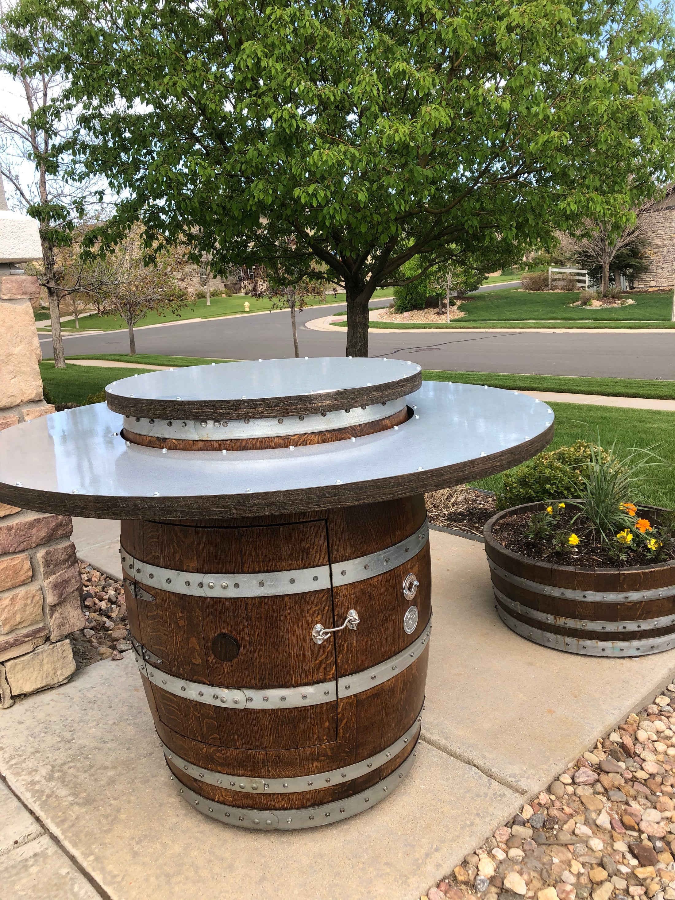 Full Barrel Model- 36” h – Wine Barrel Dude